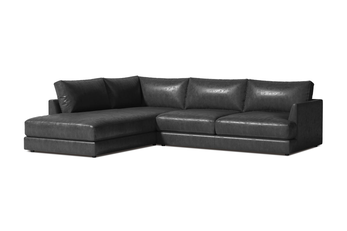 Large black sectional store